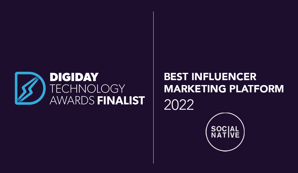 Social Native named "Best Influencer Marketing Platform" finalist ...
