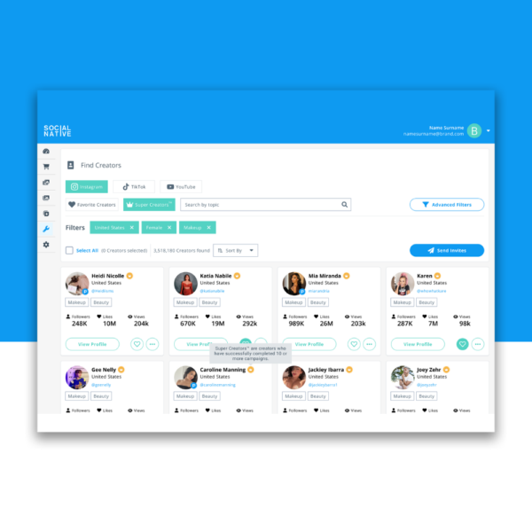Social Native launches first-party platform Creator Discovery